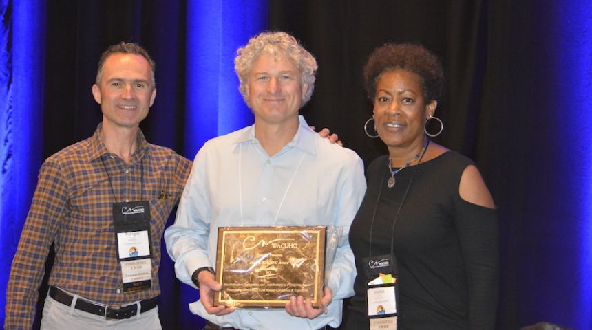 WACUHO Annual Conference: DCI VP Honored With R.W. Gang Award